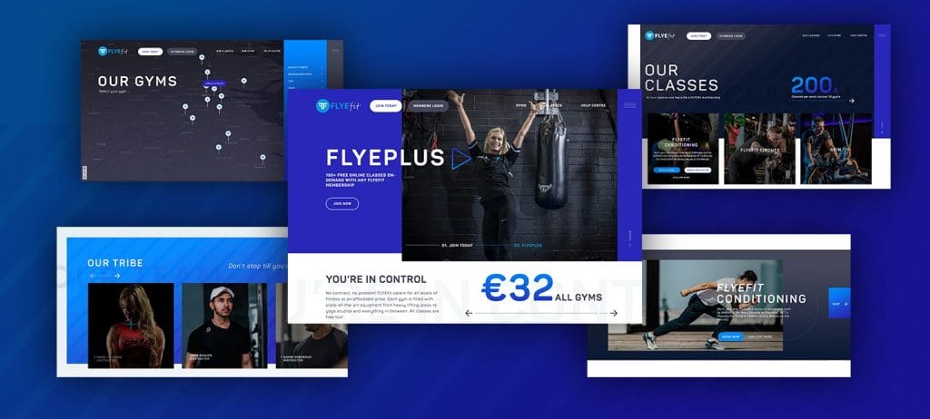 FLYEfit - Total Digital - Award-Winning Design & Development Agency